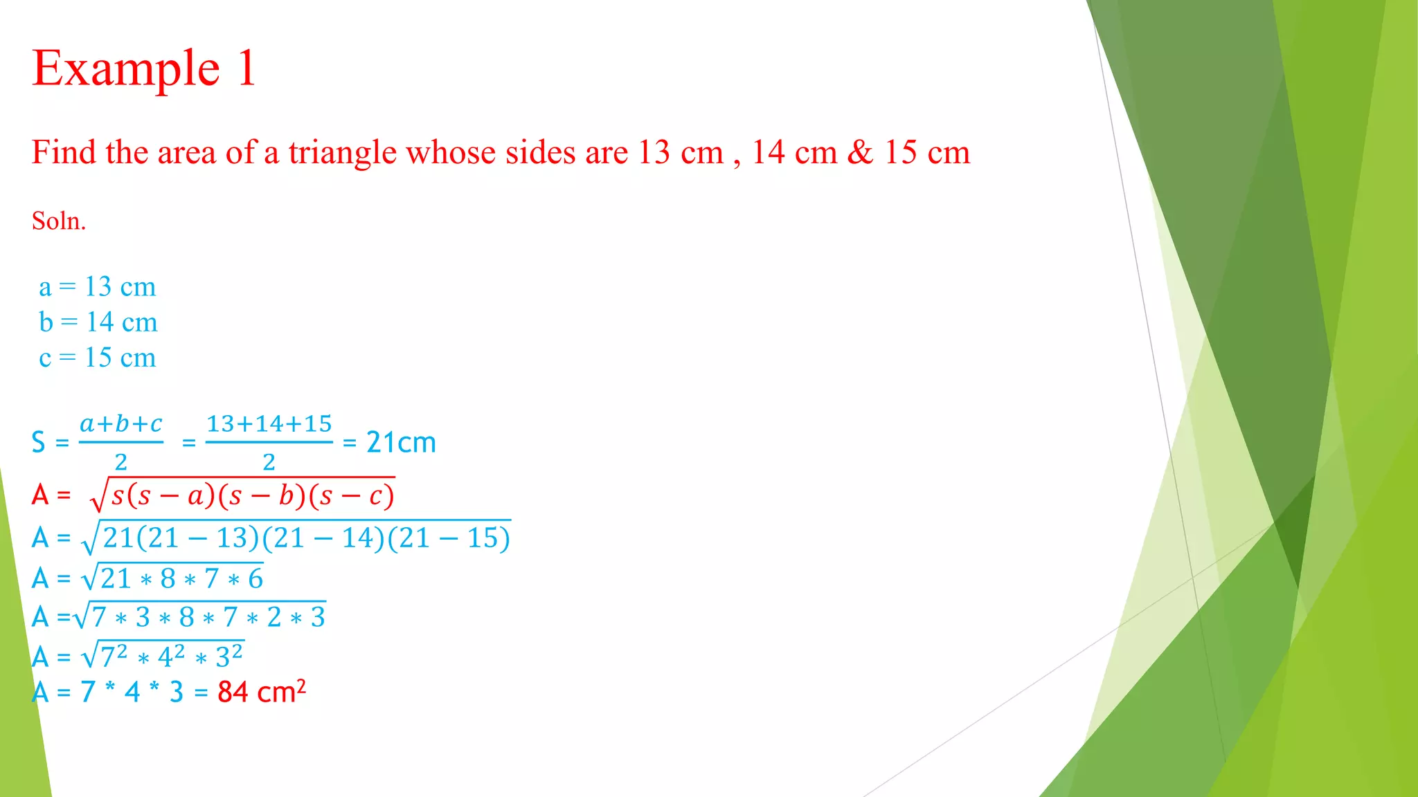Class IX ch 12 Herons formula module 1 ppt .pdf