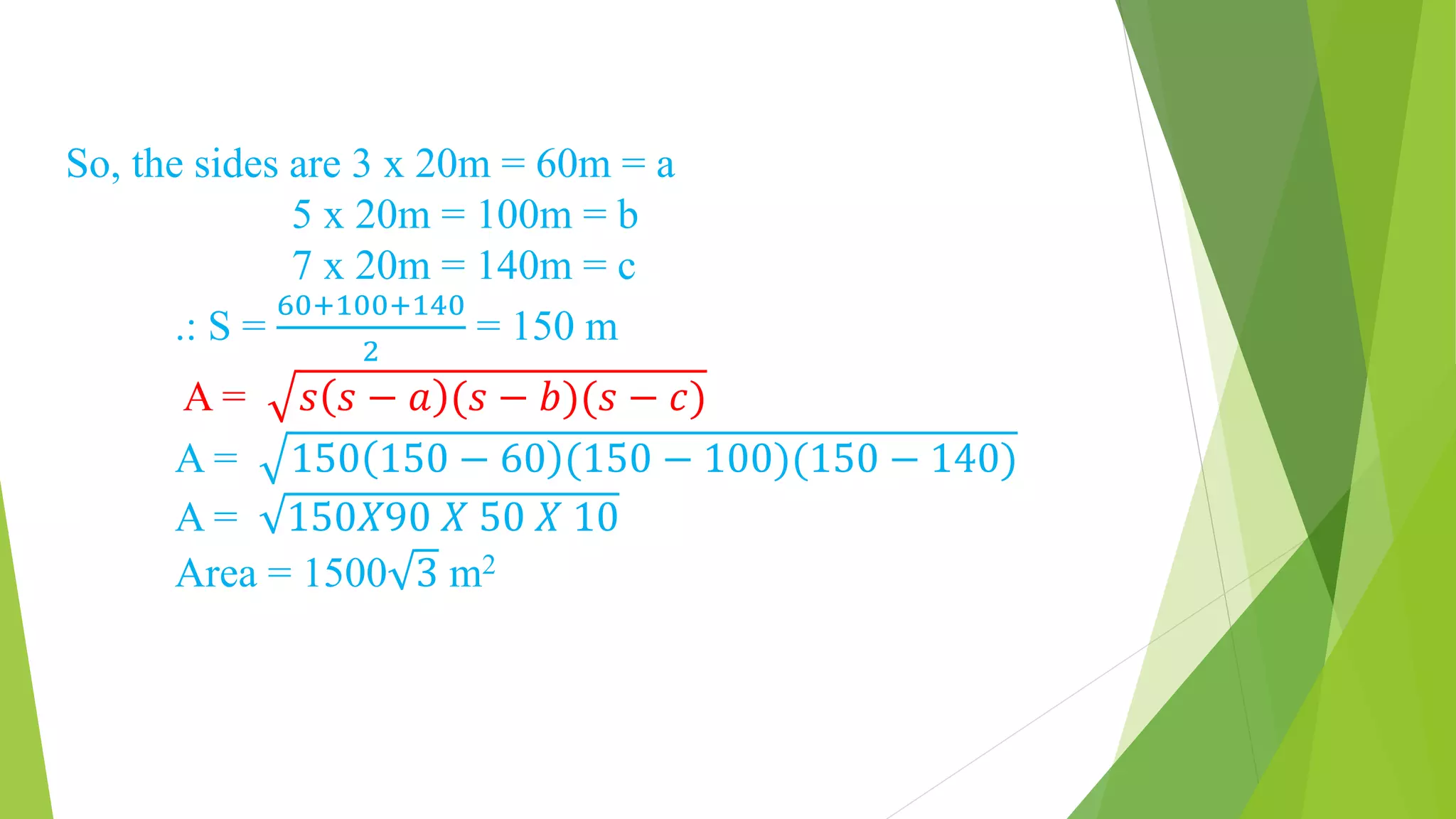 Class IX ch 12 Herons formula module 1 ppt .pdf