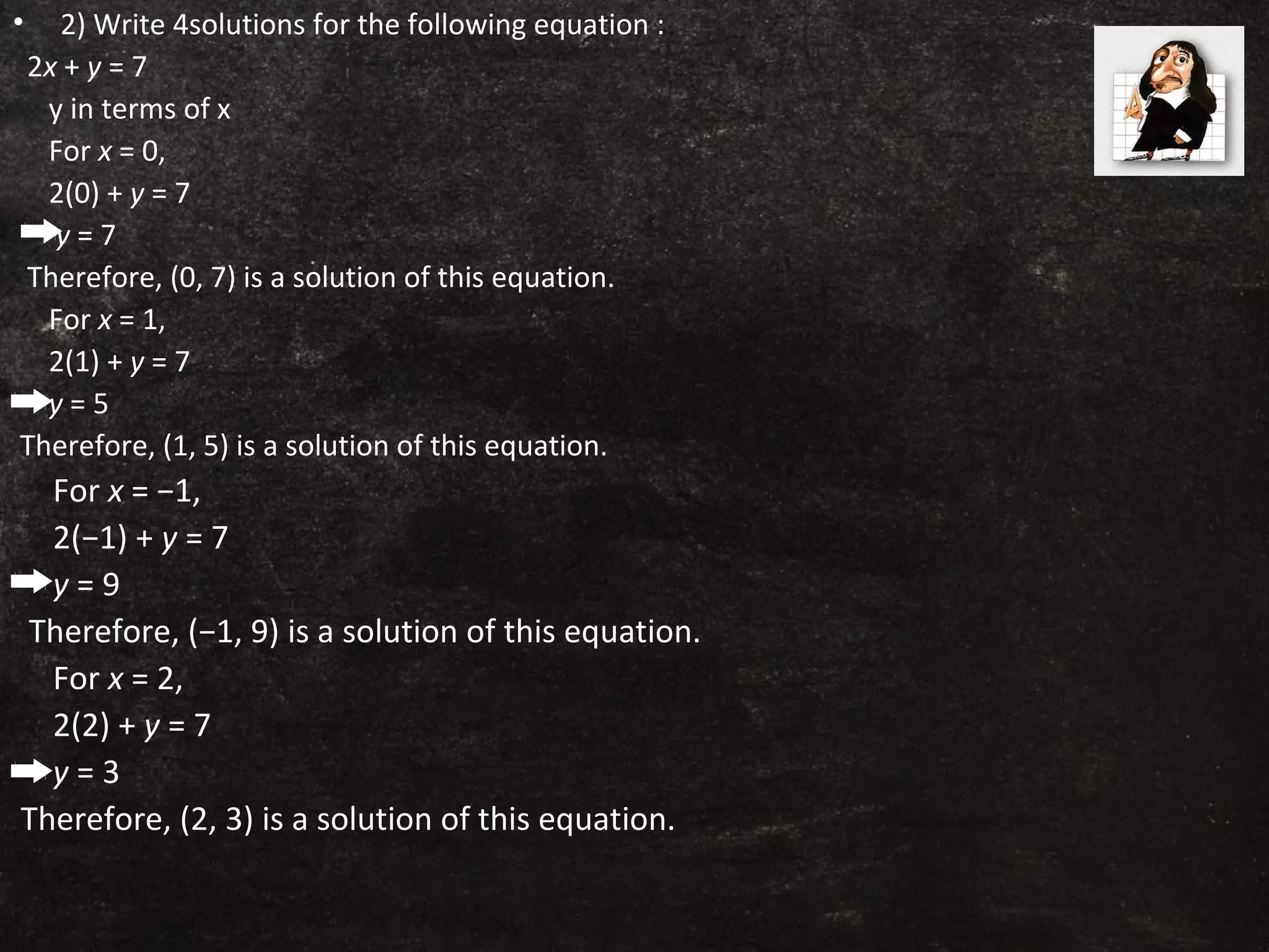 CLASS 9 LINEAR EQUATIONS IN TWO VARIABLES PPT | PPT