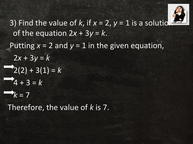 CLASS 9 LINEAR EQUATIONS IN TWO VARIABLES PPT | PPT