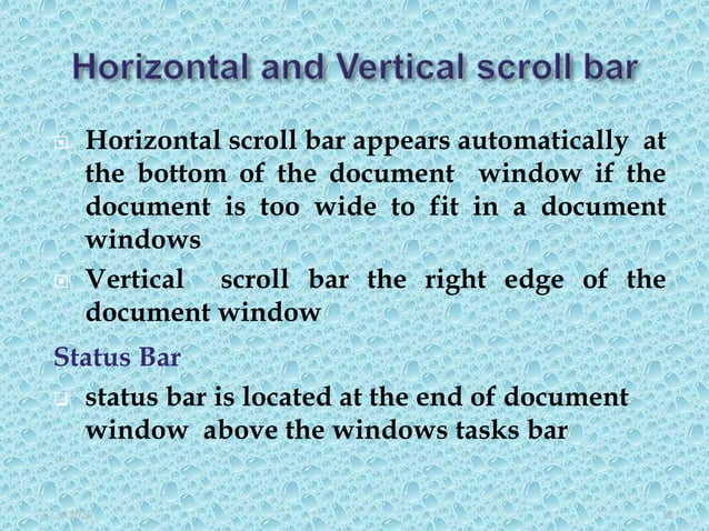 Class ix ms word part 1 | PPT