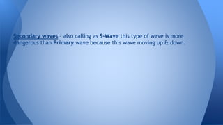 eClass j shon seismic waves | PPTX