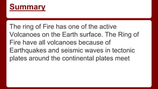 Class j shon the ring of fire | PPT