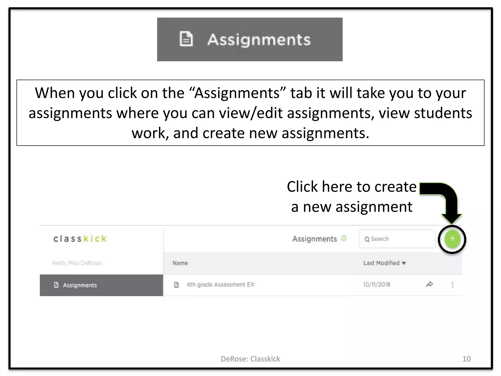 Classkick power point tutorial | PPTX