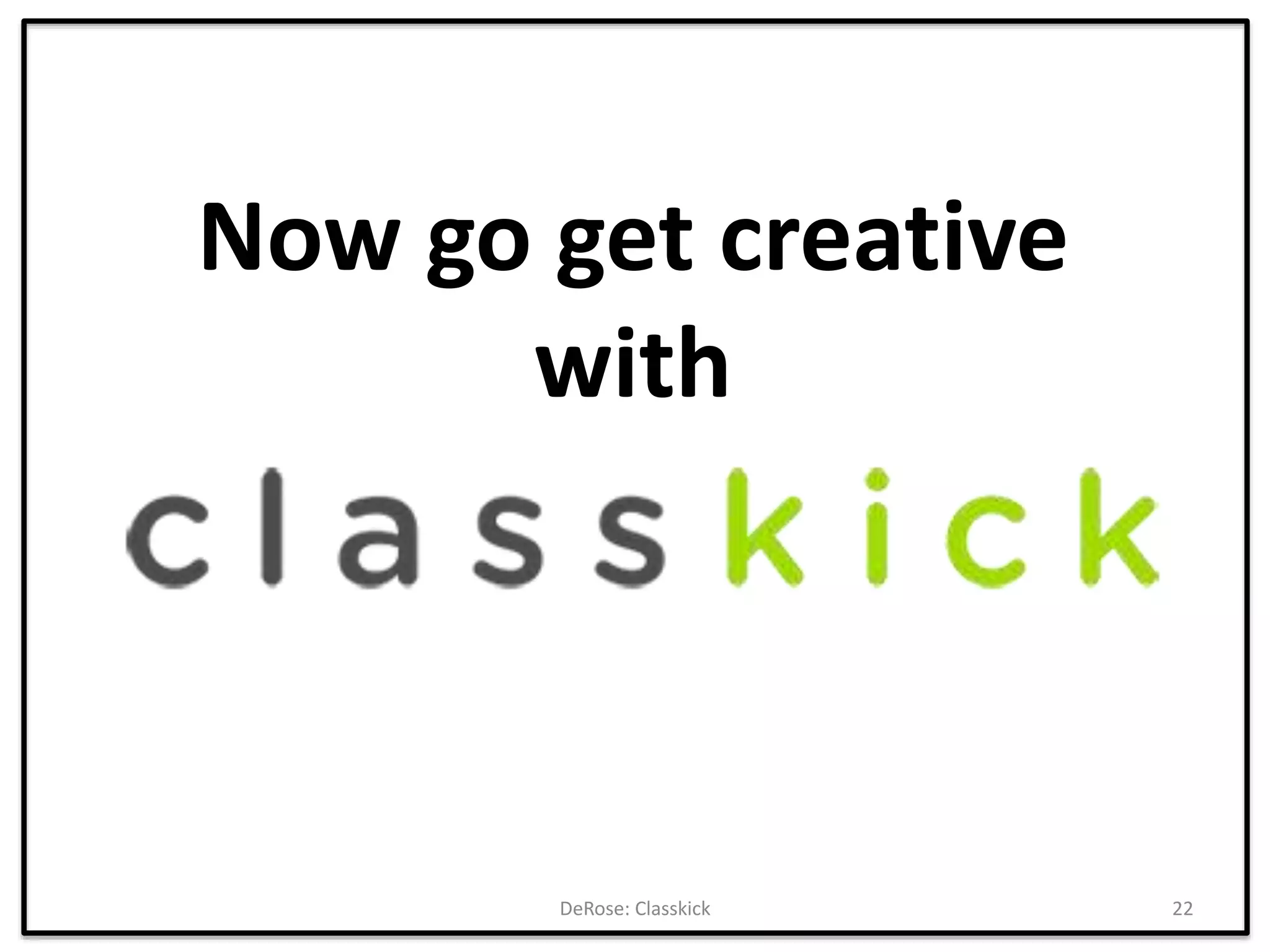 Classkick power point tutorial | PPTX