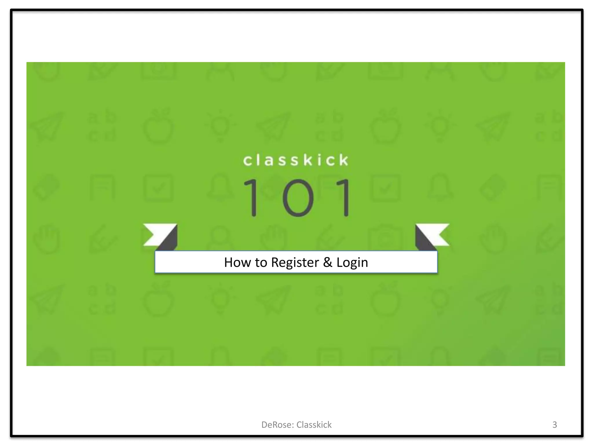 Classkick power point tutorial | PPTX