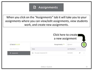 Classkick power point tutorial | PPTX