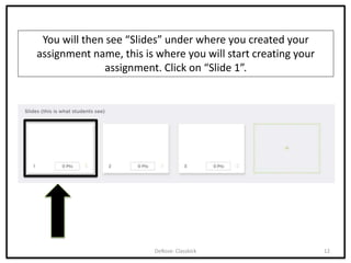 Classkick power point tutorial | PPTX