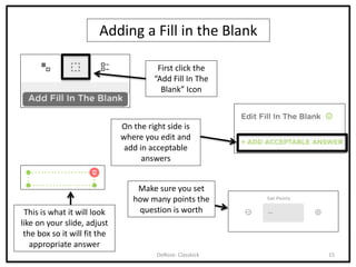 Classkick power point tutorial | PPTX
