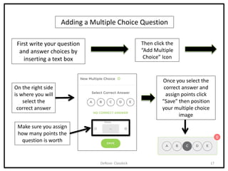 Classkick power point tutorial | PPTX