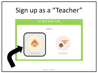 Classkick power point tutorial | PPTX