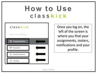 Classkick power point tutorial | PPTX