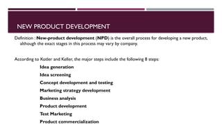 Class Lecture 2.pptx- NEW PRODUCT DEVELOPMENT | PPTX