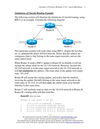 Classless classful | PDF