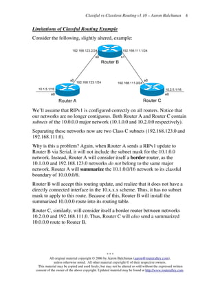 Classless classful | PDF