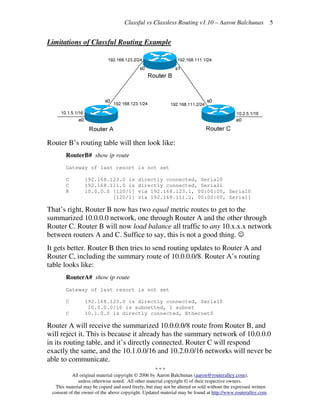 Classless classful | PDF