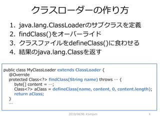 クラスローダーについて | PPT