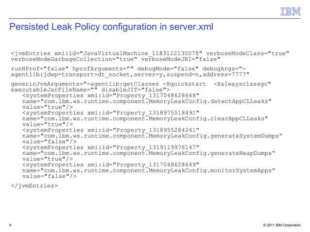 Classloader Leak Detection In Websphere Application Server Ppt