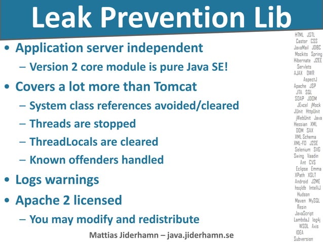 ClassLoader Leaks | PPT