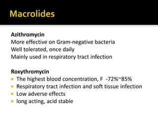 Class macrolides | PPT