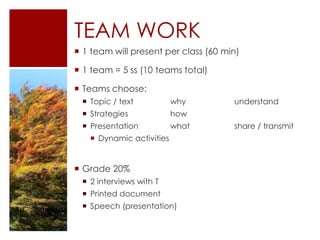 Class management | PPT