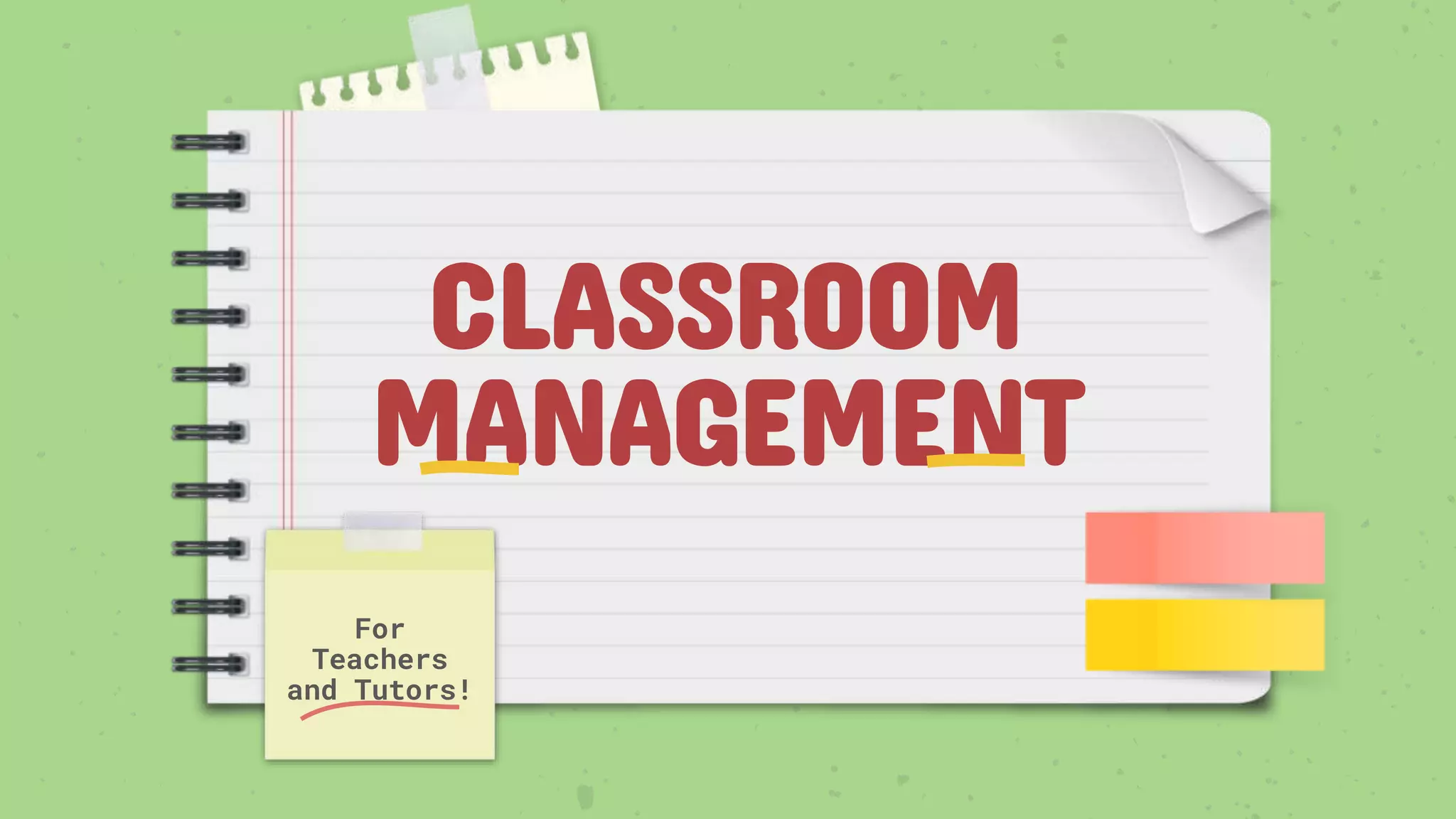 Class management | PPT