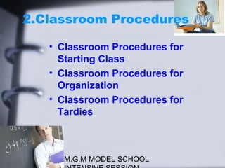 Class Management | PPT | Professional School | Postgraduate Education