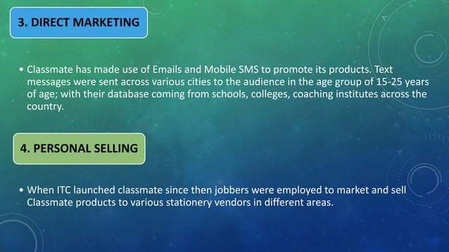 IMC PLAN of CLASSMATE by Devanshi Mehta | PPTX | Marketing and ...