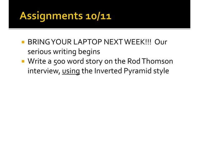 Classmate Interview Papers | PPT