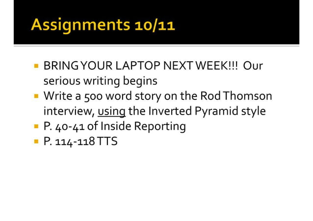 Classmate Interview Papers | PPT