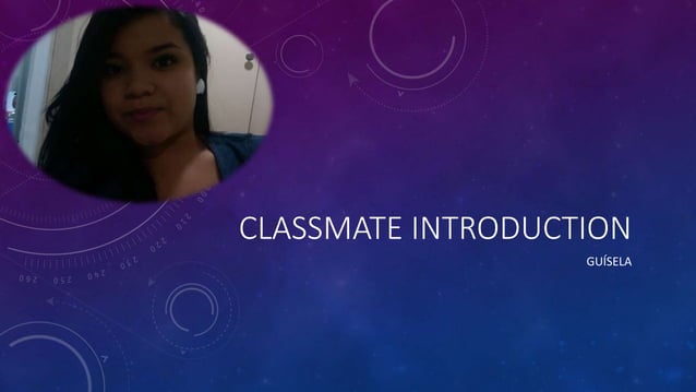 Classmate introduction(1) | PPT