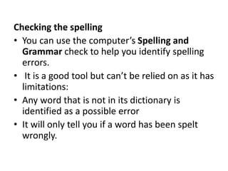 Class material in ppt for keybording LO3 (3).pptx