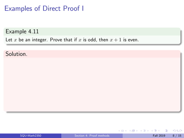 Proof methods- teachers | PPT