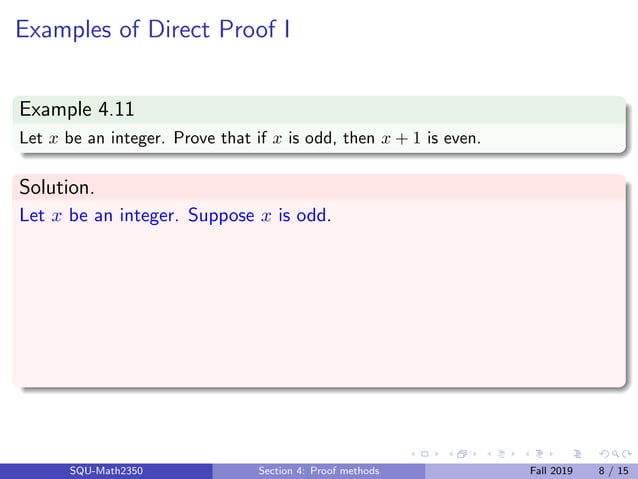 Proof methods- teachers | PPT