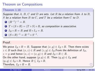 Relations between two sets | PPT