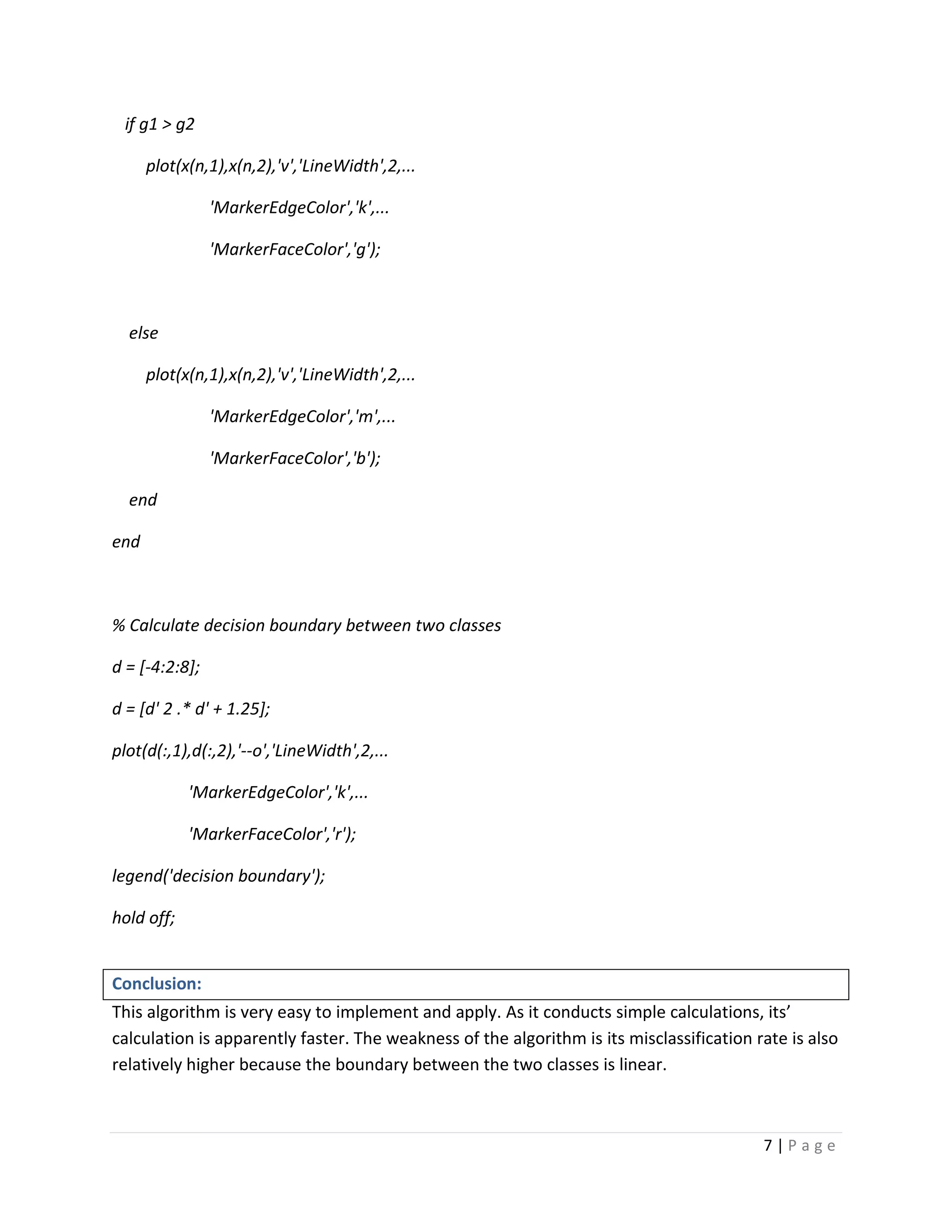 Pattern Recognition: Class mean classifier | PDF