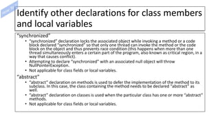 Class Members Access/Visibility Guide (Checklist) | PPTX | Programming Languages | Computing