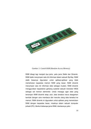 MAKALAH MEMORI - SISTEM DIGITAL | PDF