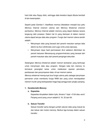 MAKALAH MEMORI - SISTEM DIGITAL | PDF