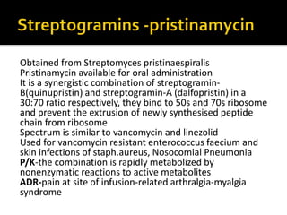 Class miscellaneous antibiotics | PPTX