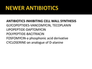 Class miscellaneous antibiotics | PPTX