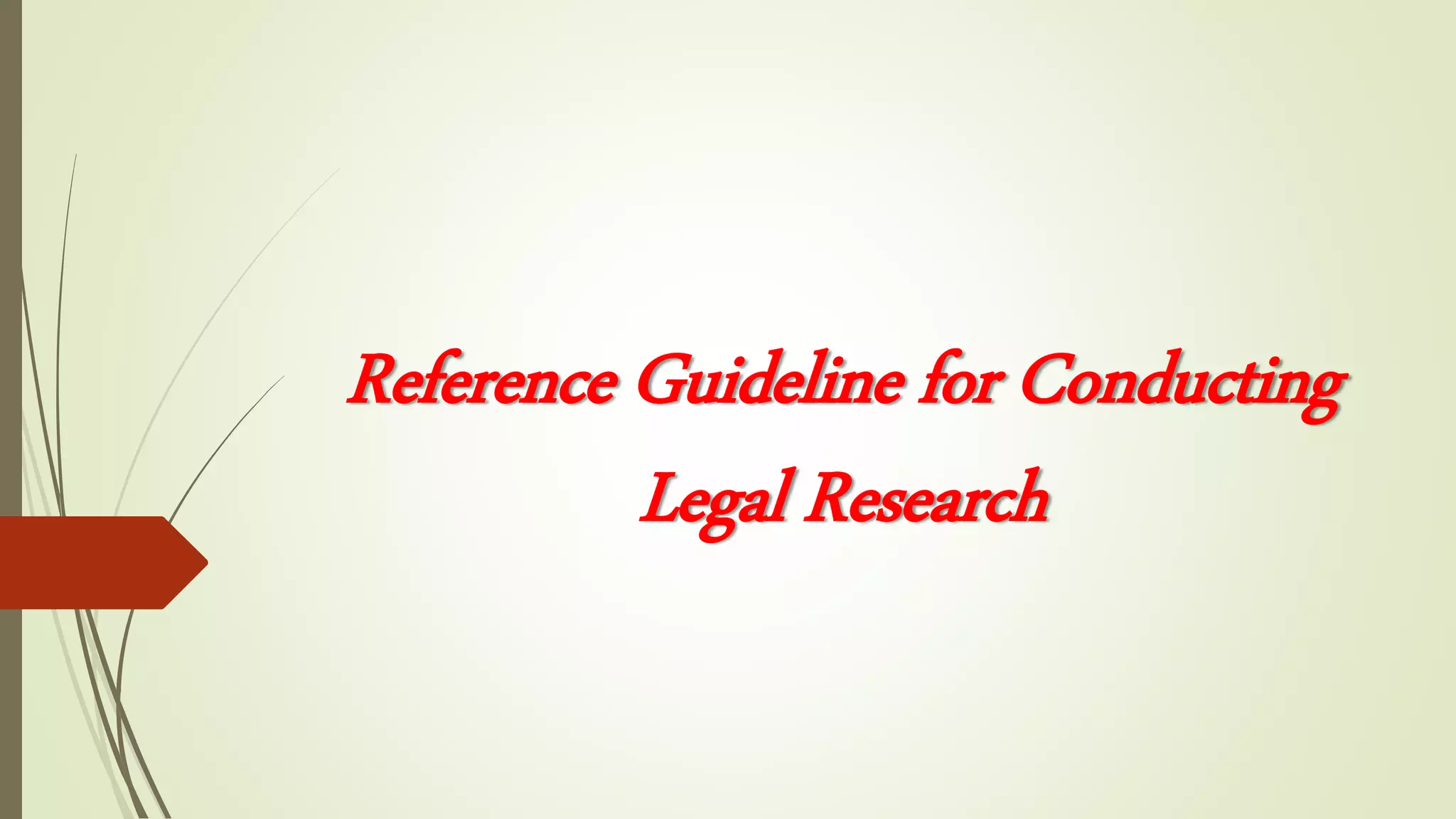 OSCOLA Reference guideline for conducting legal research | PPT
