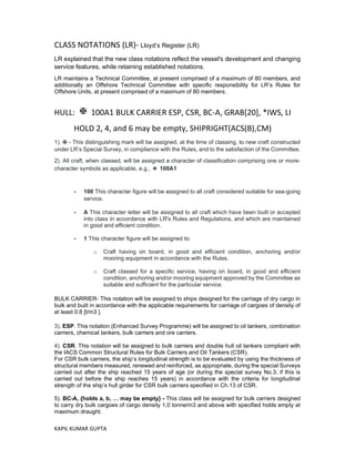 Class notation | PDF