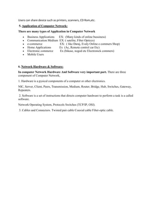 Class note 1 173462520 khadija akter pretty | PDF | Computer Networking | Computing