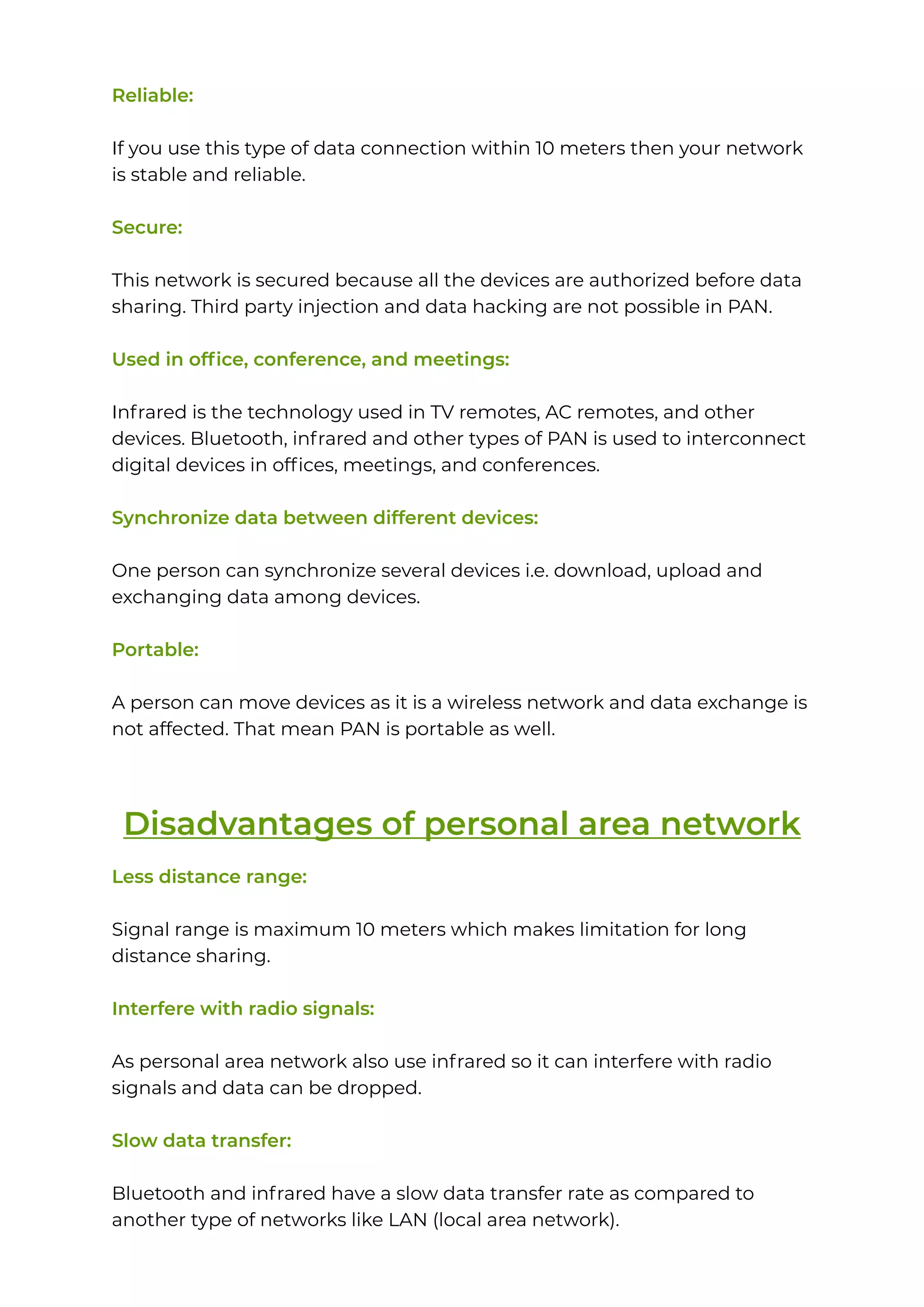 Classification of Computer Networks | PDF