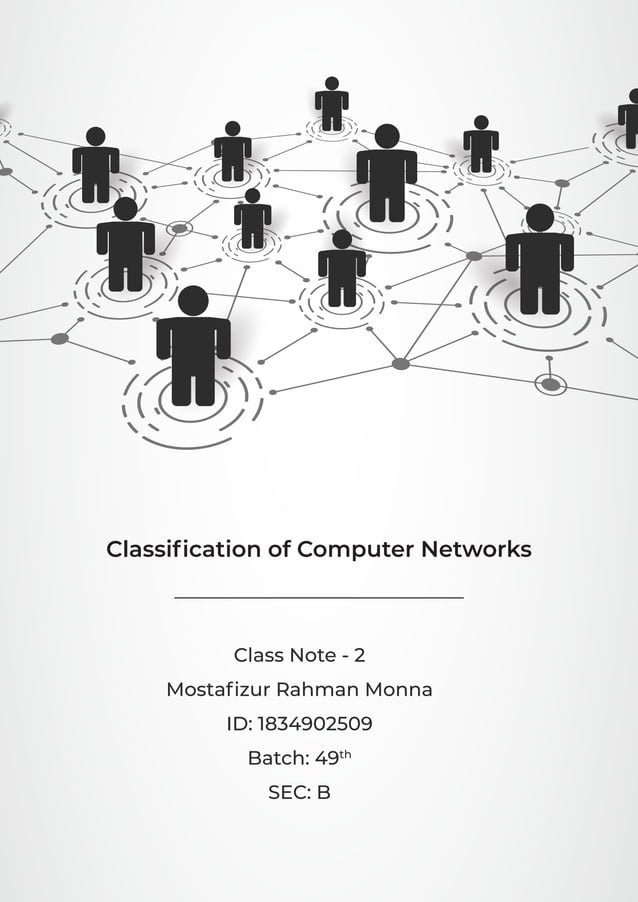 Classification of Computer Networks | PDF