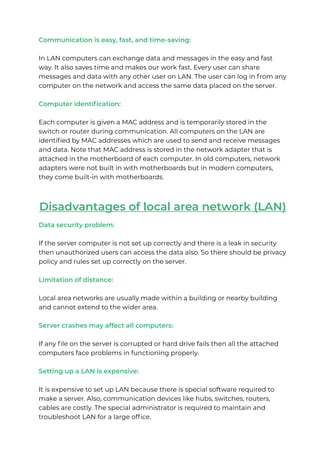 Classification of Computer Networks | PDF