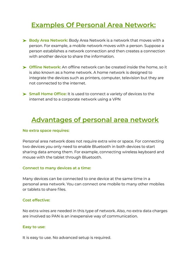 Classification of Computer Networks | PDF