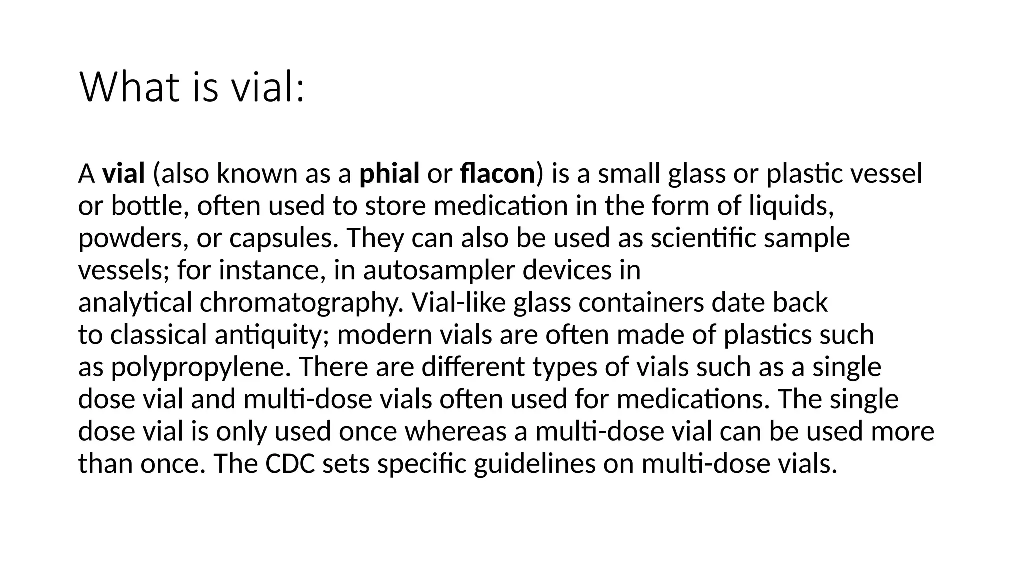 Class note on vials and definitions.pptx
