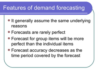 Class notes forecasting | PPT